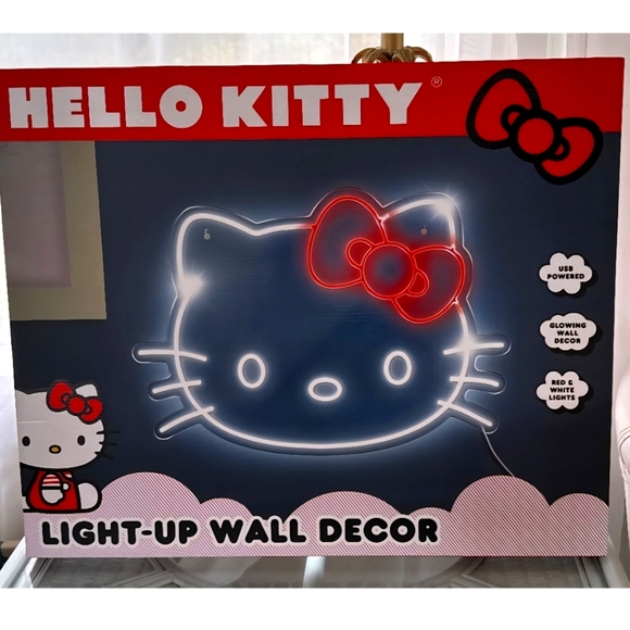 Sanrio | Wall Decor | Hello Kitty Light Up Wall Decor 247 Large Sized ...
